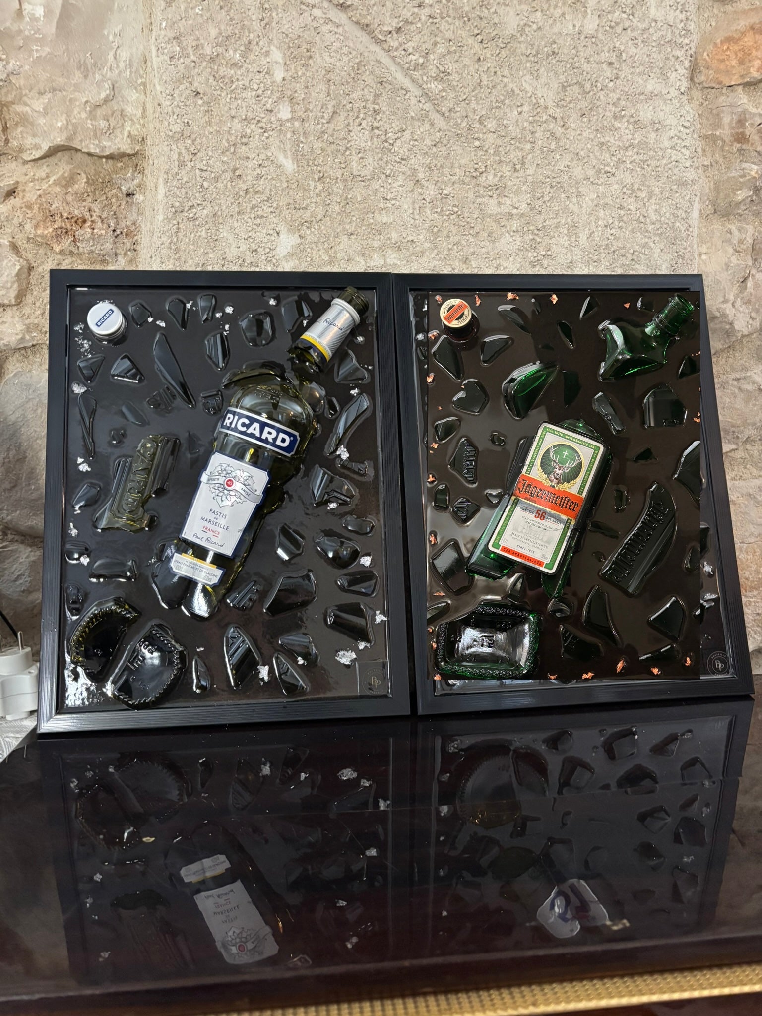 Tableaux Apéritifs et Digestifs (Ricard, 51, Jager, Apérol ...